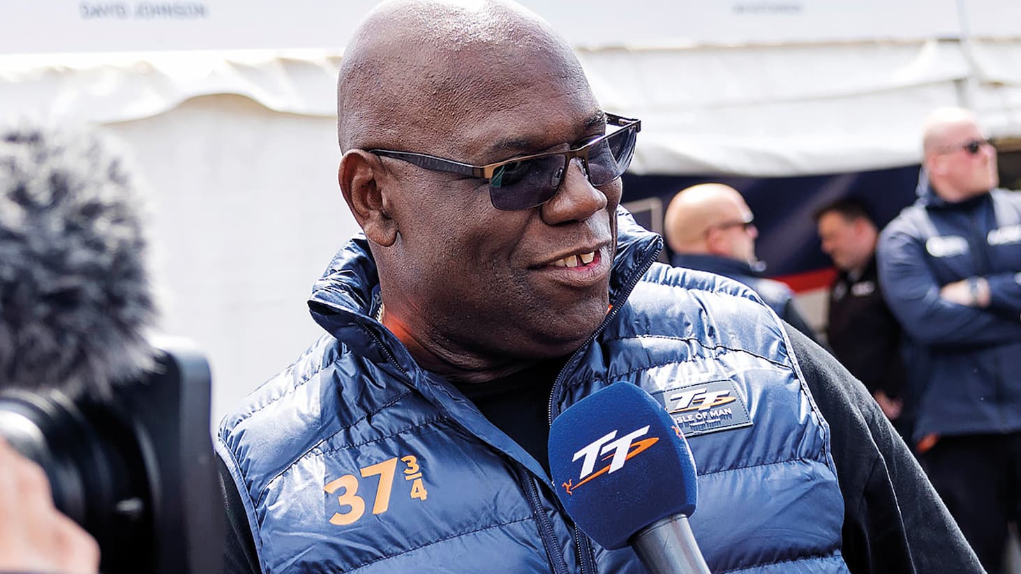 Carl Cox attends TT 2026 as Ambassador for the Mannin Bikes Wheelie Go ...